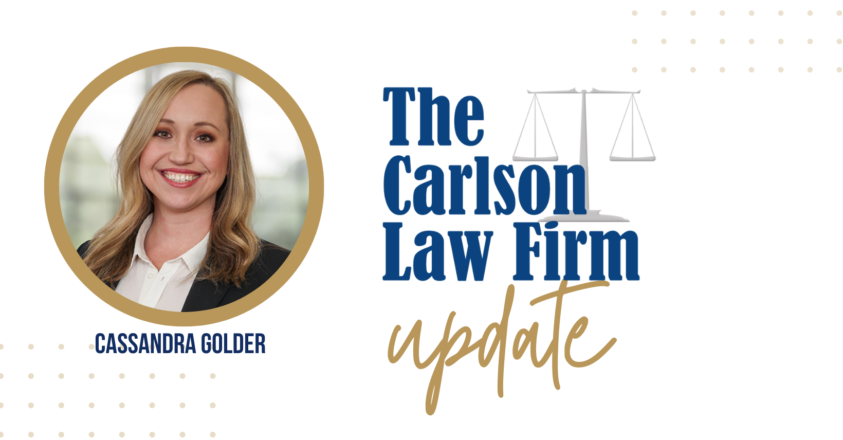 Carlson Attorney Honored by Texas Bar Foundation | The Carlson Law Firm