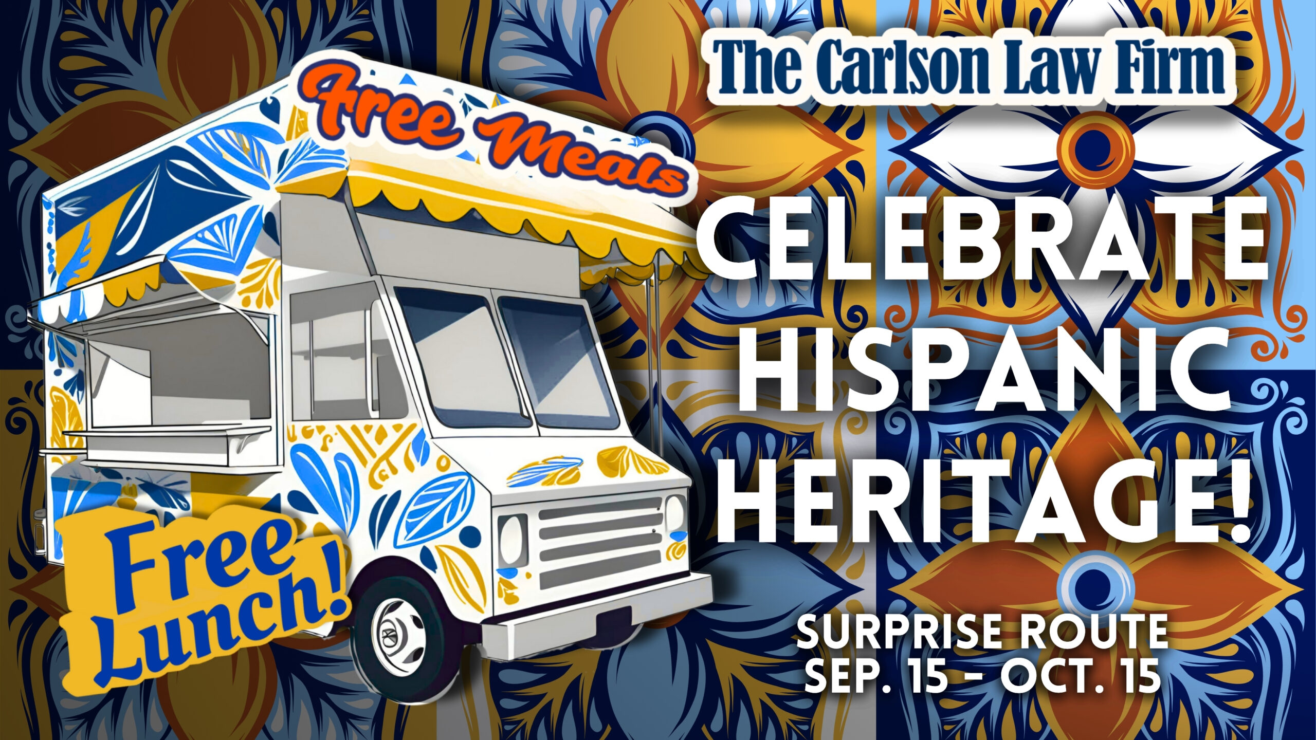 Hispanic Heritage Month 2024 Celebration at Carlson's Food Truck Tour