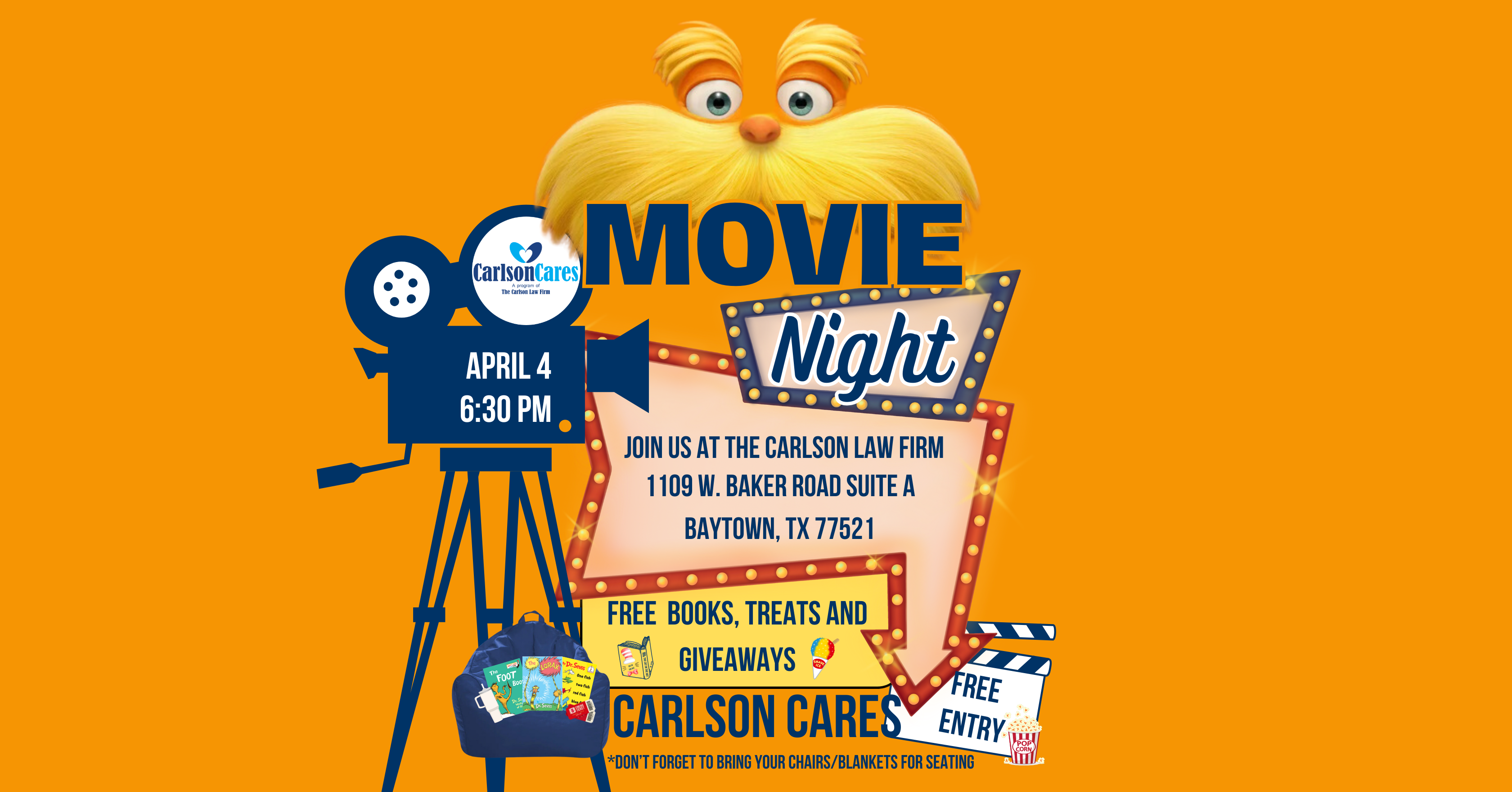 2025 Carlson Cares Baytown Movie Night Is Free & Family-Friendly
